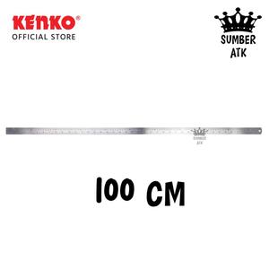 Jual Penggaris Besi KENKO STAINLESS STEEL RULER 100 CM TEBAL dan - Jakarta Timur - Kutu_Buku22 ...