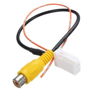 Jual 4 Pin Male Connector Radio Back Up Reverse Camera RCA Cable ...