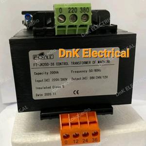 Jual MULTI TRANSFORMER/TRAFO/TRAVO STEP DOWN 200VA FORT INPUT 380VAC ...