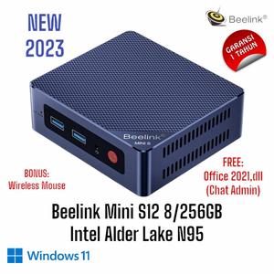 Jual Mini PC 2023 Beelink Mini S12 8/256GB Intel Alder Lake N95 12th ...