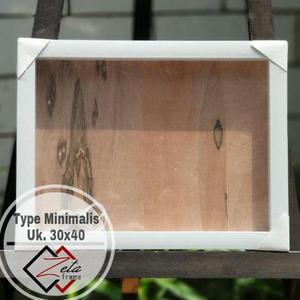 Jual () Tipe CO3 Putih - Pigura scrapframe minimalis - bingkai mahar ...
