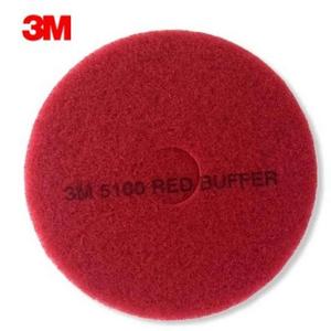 Jual 3M Buffing Pad Putih 17 inchi / Red Buffing Pad 17 inch - Merah ...