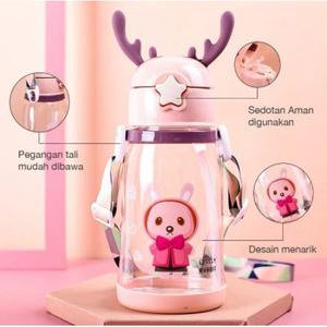 Jual produk Botol Minum Anak Tanduk Rusa Botol BPA Free Anak TK SD Sekolah - Kab. Bogor - susi ...