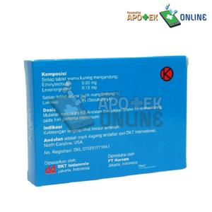Jual ANDALAN PIL KB 1 STRIP 28 TABLET - Kab. Tangerang - Apotek Bidara ...