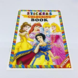 Jual Buku mewarnai gambar anak sticker activity book disney princess ...