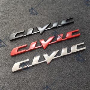 Jual Emblem 3D Honda CIVIC Emblem Sticker Tulisan CIVIC Kualitas ...
