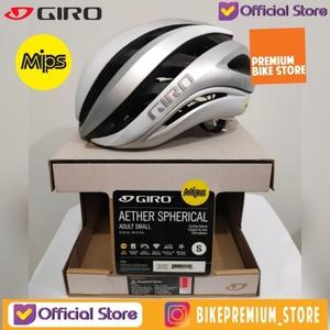 Jual Promo|Terbaru Giro Aether Spherical Helm Sepeda MIPS Matt White ...
