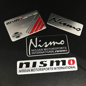 Jual Emblem 3D Alumunium Nismo Nissan Racing MotorSport Sticker Plat ...