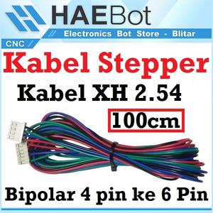 Jual Kabel Stepper Cable Nema 17 Motor 1000mm 4 Pin 6 Pin XH2.54 26 AWG ...