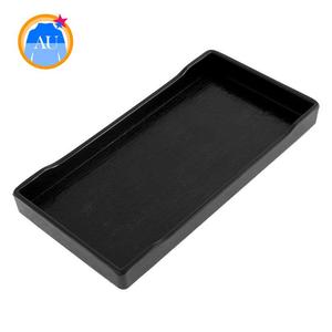 Jual Nampan Plastik Desain Persegi Panjang Lunch Food Tray Salver Hitam ...
