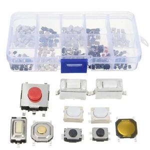 Jual 10 Models 250PCS Tact Switch Tactile Push Button Switch Kit Switch ...
