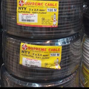 Jual Kabel Listrik NYY 2x2.5 2x2,5 2x2.5mm 2x2,5mm Supreme 100M 100 Meter - Jakarta Timur ...