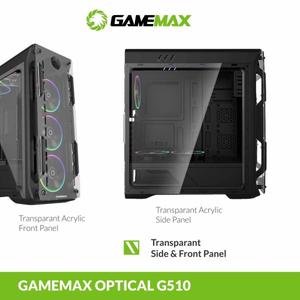 Jual produk Casing Gamemax Optical G510 Black Gaming PC Case barang ...