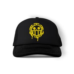 Jual topi trucker jaring trafalgar law one piece banyak warna topi wibu ...