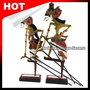 Jual Miniatur Wayang Kayu Batik Emas Rama Shinta - Ukuran Xl 54X17X1 Cm ...
