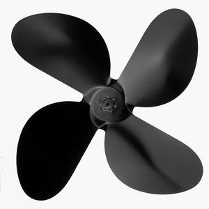 Jual 4 Fireplace Fan Blades For Thermal Fire Heater Power Wood Stove ...