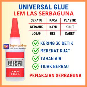 Jual Lem Setan Super Kuat Kering 30 Detik / Lem Las Korea Serbaguna ...