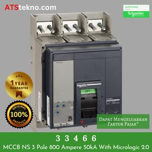 Jual SCHNEIDER MCCB NS800N 3P 800A 50kA MICRO 2.0 33466 Best - Kota ...