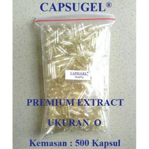 Jual Kapsul kosong Ukuran 0 bening transparan isi kapsul - Kota ...