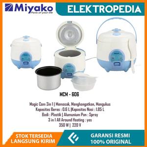 Jual Miyako - Rice Cooker Mcm-606 A Putih Biru [0.6 L] Rdr - Kota Bogor ...