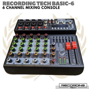 Promo RECORDING TECH BASIC 6 MIXING CONSOLE | Audio MIxer 6 Channel ...
