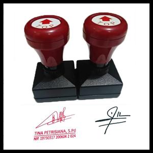 Jual STEMPEL OTOMATIS TANDA TANGAN / PARAF 1 WARNA - Jakarta Barat ...