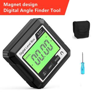Jual New Digital Angle Gauge 10mm Magnetic Protractor Inclinometer ...