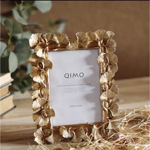 Jual Bingkai Foto Gold Bentuk Ukiran Daun Bingkai Daun Emas Gold ...