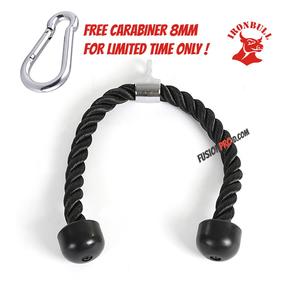 Jual Triceps Rope Handle Cable Attachment Gym Fitness Iron Bull ...