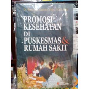 Jual Buku Promosi Kesehatan Di Puskesmas dan Rumah Sakit - Bambang Hartono - Kota Surabaya ...