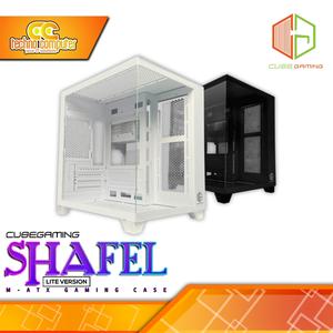 Jual CASING CUBE GAMING SHAFEL LITE - mATX Case Tempered Glass - Hitam ...