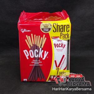 Jual GLICO POCKY SHARE PACK CHOCOLATE FLAVOUR ISI 7'S X 22GR - Kota ...