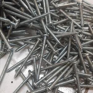 Jual bagus taping screw galvanis 8 x 2-1/2 inch skrup bulat 65mm skrup ...