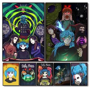Jual Game Sally Face Posters Aesthetics Horror Suspense Anime - Kota ...