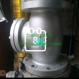 Jual CHECK VALVE YUTA 8 INCH TYPE 125 FLANGE BESI Best - Kota Surabaya ...