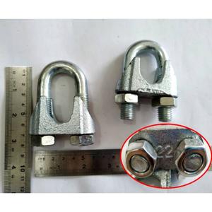 Jual SUPER MURAH Klem Sling 22mm/KLEM KABEL SLING/CLAM WIRE ROPE/KUKU ...