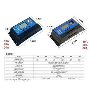Jual Solar Charge Controller 10A 20A 30A Cell PWM Pengisi Daya Surya 12V24V - Kota Palembang ...