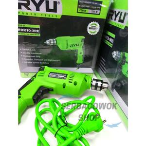Jual Mesin Bor Listrik 10 Mm RYU Mesin Bor Tangan RYU Hand Drill RYU ...