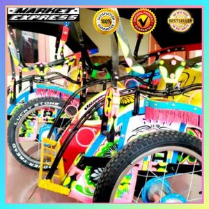 Jual KOMPLIT Becak Beca mini gowes otel mainan anak tradisional ...