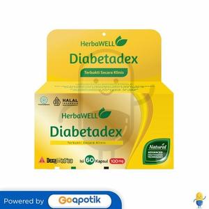 Jual DIABETADEX BOTOL 60 KAPSUL - Kota Surabaya - ATTRACTA_SHOP | Tokopedia
