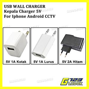 Jual Adaptor Quick Charger USB / Kepala Adapter 5V Iphone HP CCTV ...
