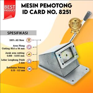 Jual Mesin Pemotong ID Card / Plong ID Card New - Jakarta Pusat ...