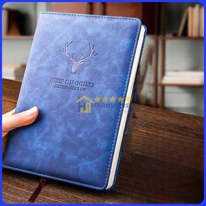 Jual Buku Catatan Harian Notebook Diary Cover Kulit 100 Lembar - CW ...