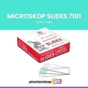 Jual Objek Glass 7101 Microskop Slide Object Glass Kaca Preparat Isi 72 ...