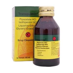 Jual TRANSPULMIN SYRUP 100 ML / OBAT BATUK / BATUK BERDAHAK / BATUK ...