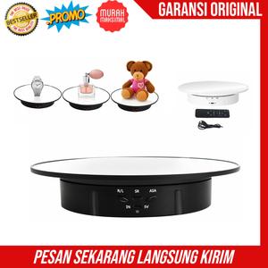 Jual Alas Putar Produk Fotografi Rotating Stand Display 20cm Dengan ...
