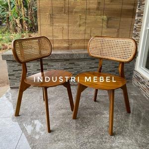 Jual Kursi Kacang Rotan Finishing Kursi Makan Cafe Resto Model Scandinavian - Jakarta Barat ...