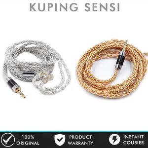 Promo KZ 784 Core HiFi Oxygen Free Copper Silver Plated Upgrade Cable ...