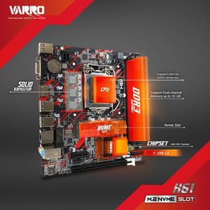 Jual MAINBOARD MOTHERBOARD MOBO H61 LGA 1155 VARRO NVME NEW Best Seller ...