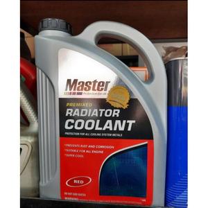 Jual ]CY]] Master Premixed Radiator Coolant Merah 4L Original - Kab ...